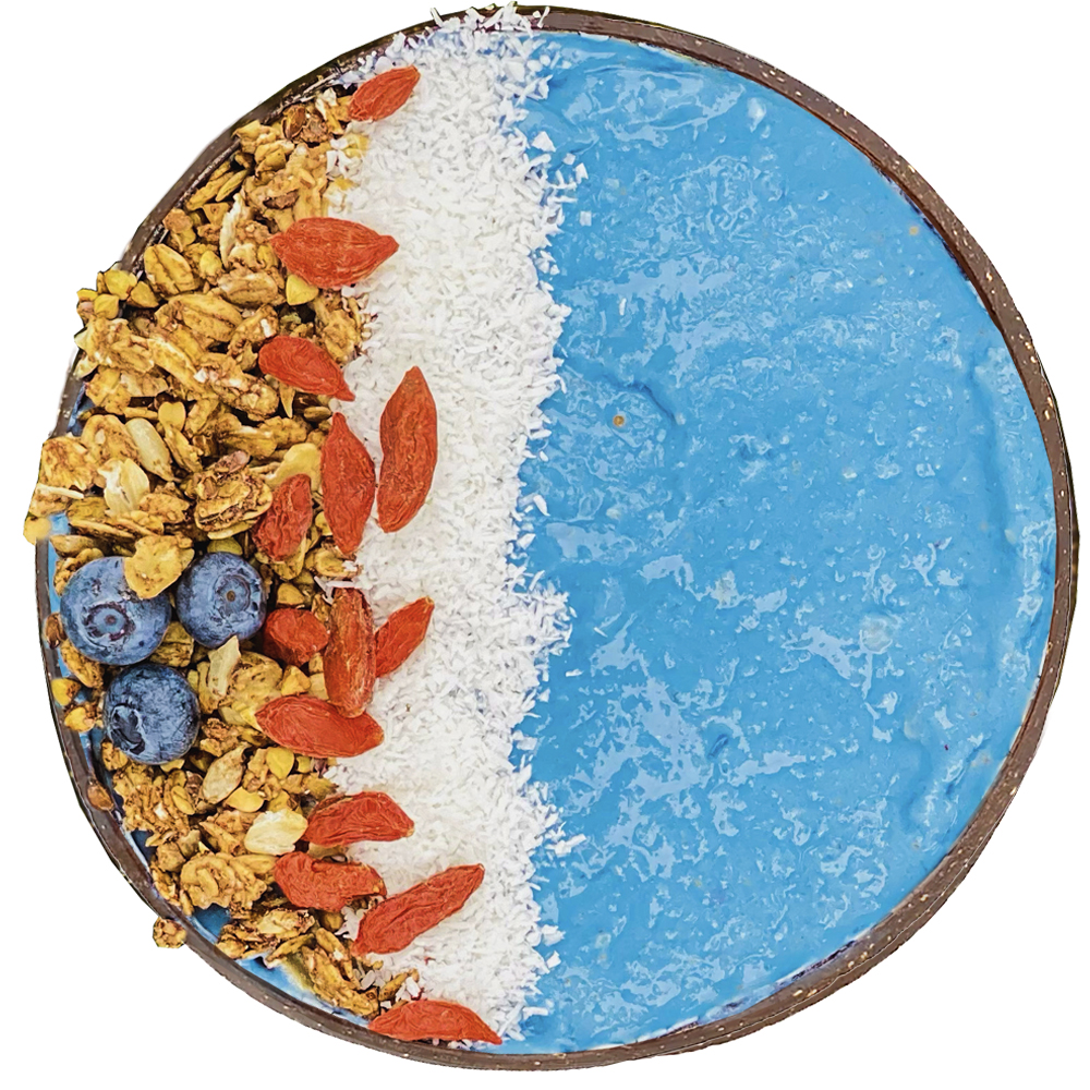 Blue ocean smoothie bowl - Acai Benelux